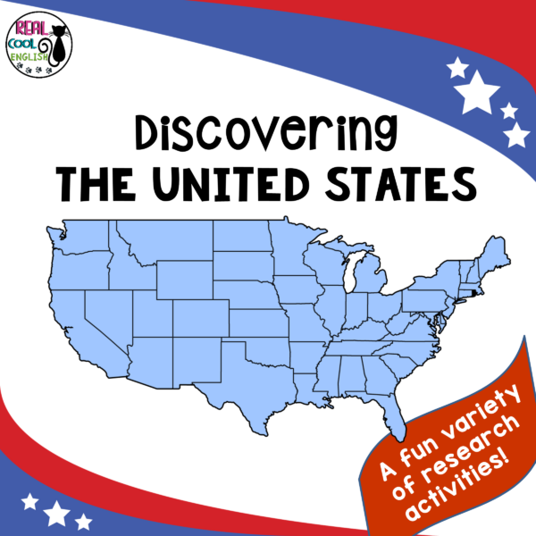 US States Research - 50 States Bundle - Real Cool English