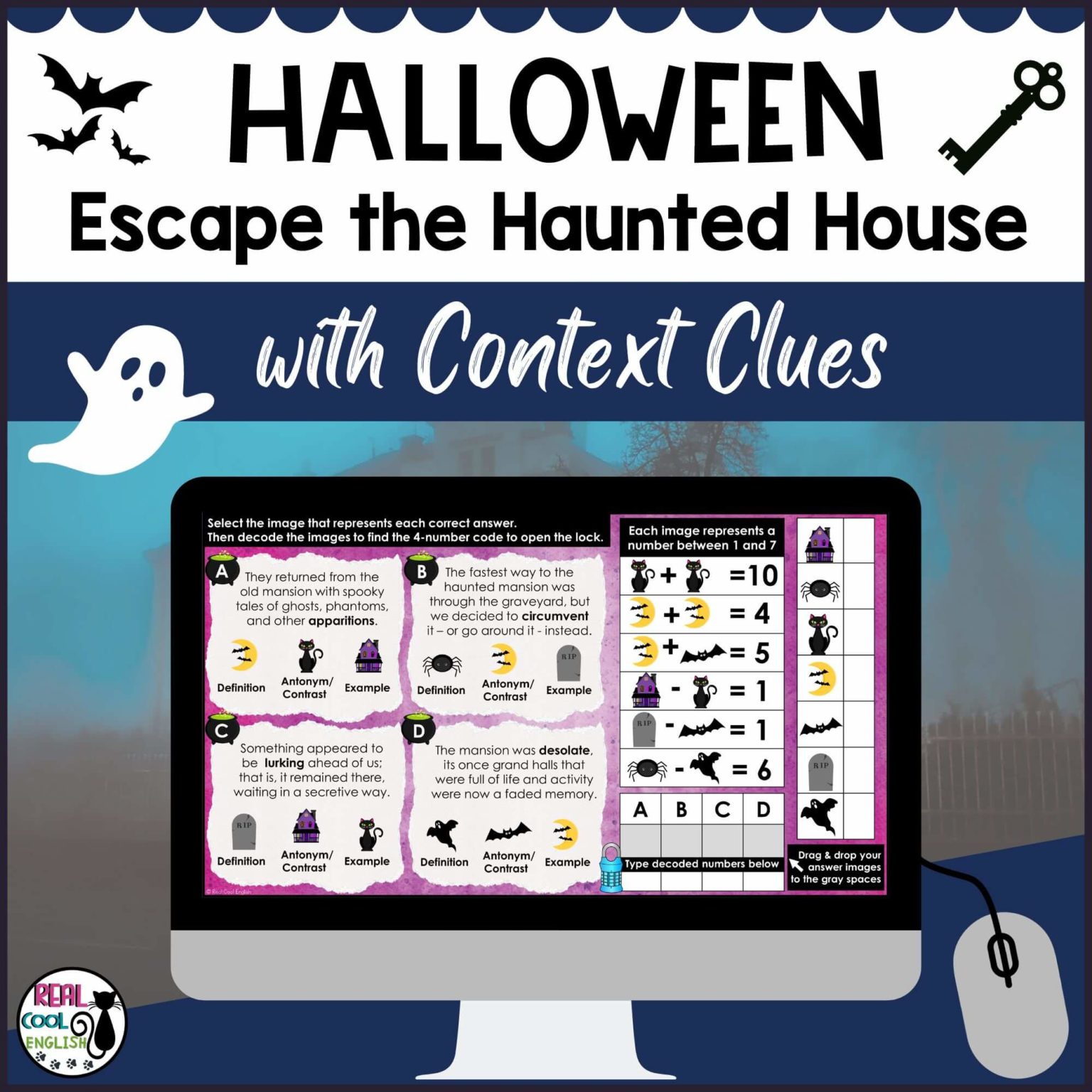 Fun with Halloween grammar and language activities! - Real Cool English