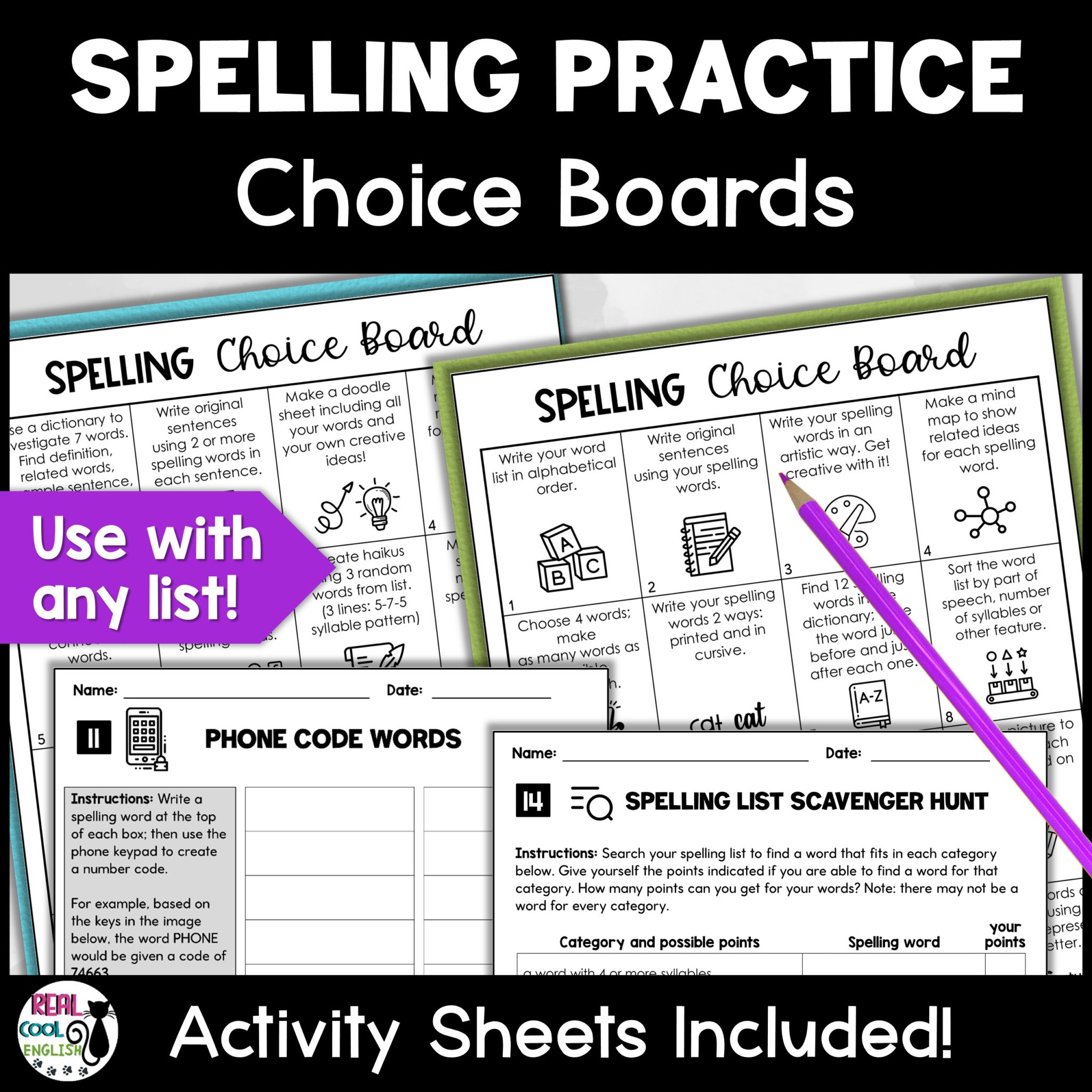 5 Activities to Build Spelling Skills Using Puzzles!