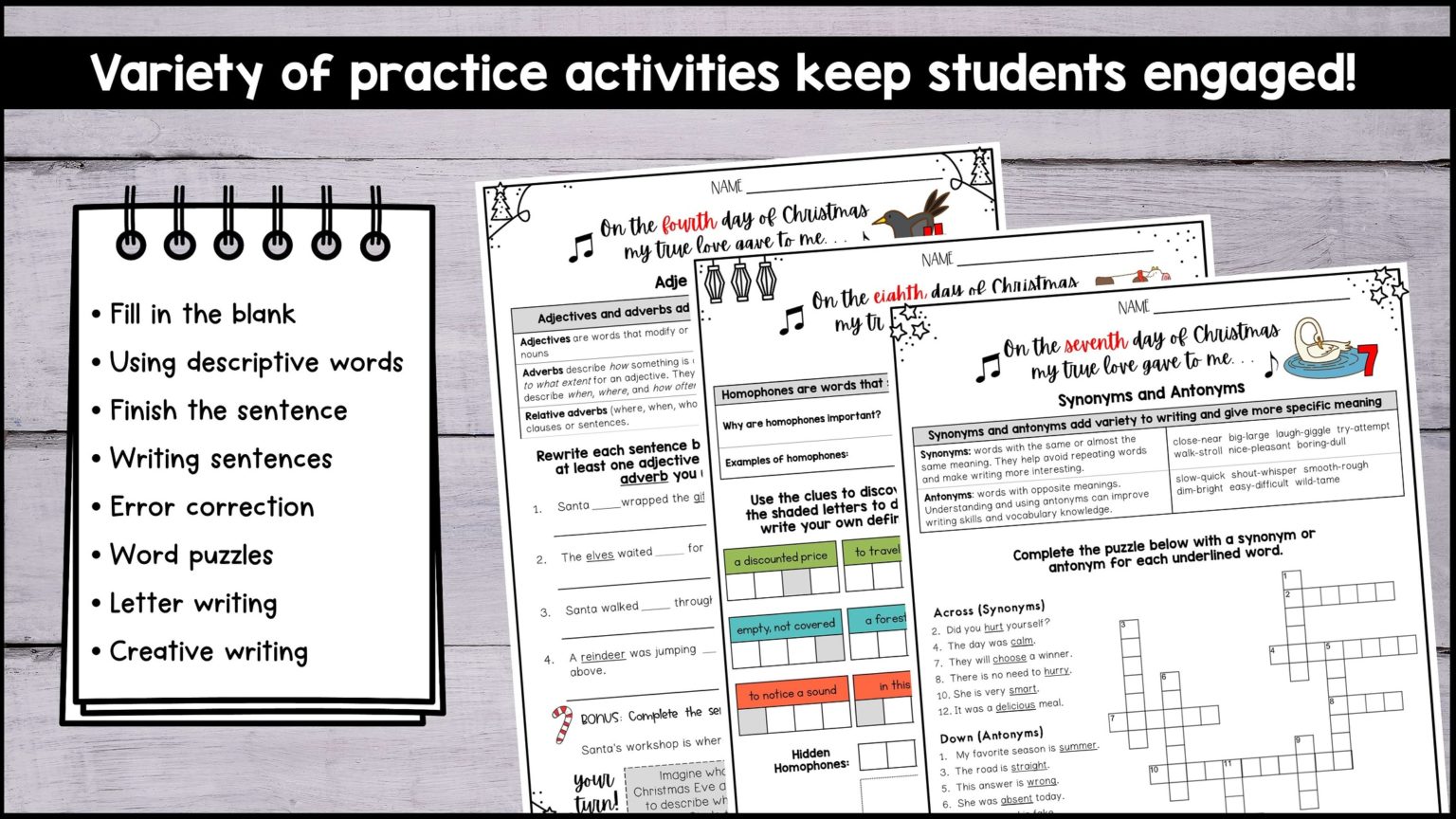 Trying to survive the countdown to winter break? - It's grammar to the ...