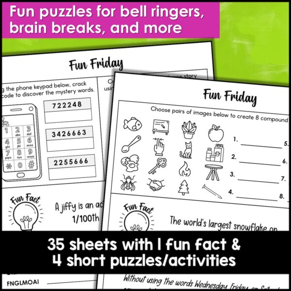 Daily Bell Ringers - Full-Year Morning Work - Editing, Vocabulary ...